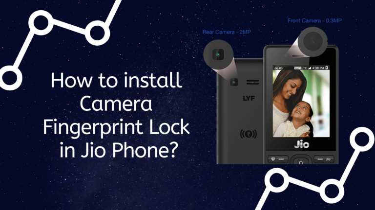 How to install Camera Fingerprint Lock in Jio Phone? - ReadersFusion
